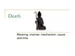 PPT - Death and the medicalisation of death PowerPoint Presentation ...