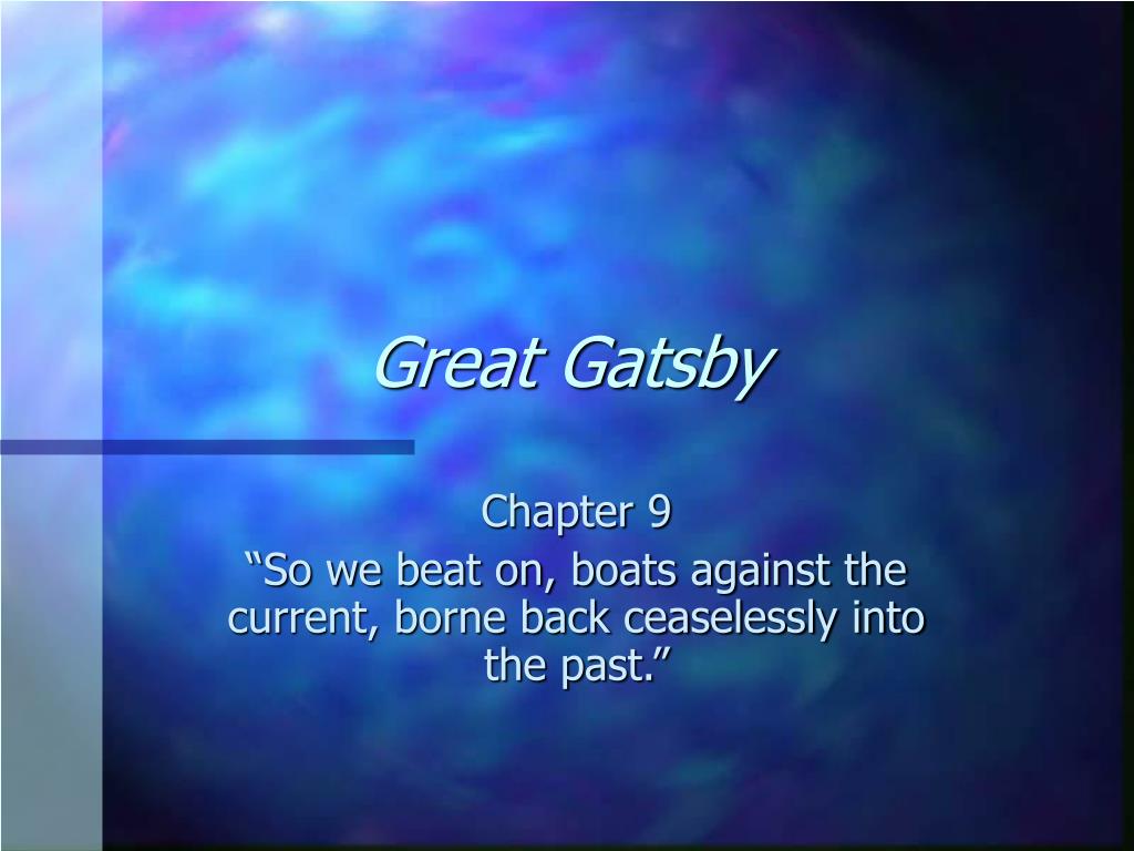 PPT - Great Gatsby PowerPoint Presentation, free download - ID:523828