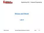 PPT - 5 Stress and strain analysis PowerPoint Presentation, free ...