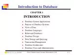 PPT - Introduction to Database PowerPoint Presentation, free download - ID:4469187