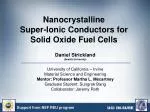 PPT - Solid Oxide Fuel Cells (SOFCs) PowerPoint Presentation, free download - ID:2027406