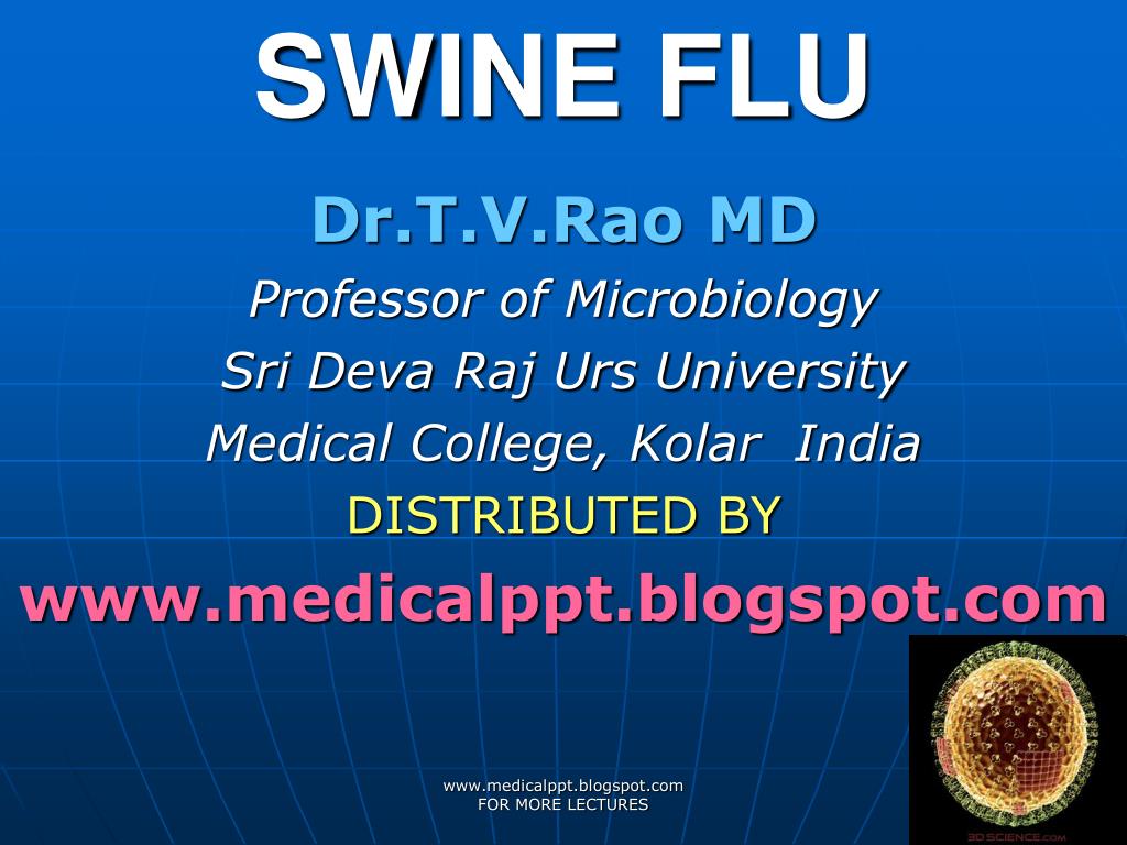 PPT - SWINE FLU PowerPoint Presentation, free download - ID:528792