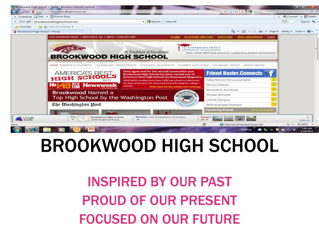 PPT - BROOKWOOD HIGH SCHOOL PowerPoint Presentation, free download - ID ...