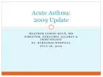 PPT - Acute Severe Asthma Medications PowerPoint Presentation, free ...