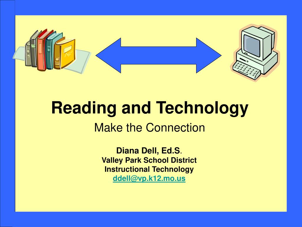 PPT - Reading and Technology PowerPoint Presentation, free download ...