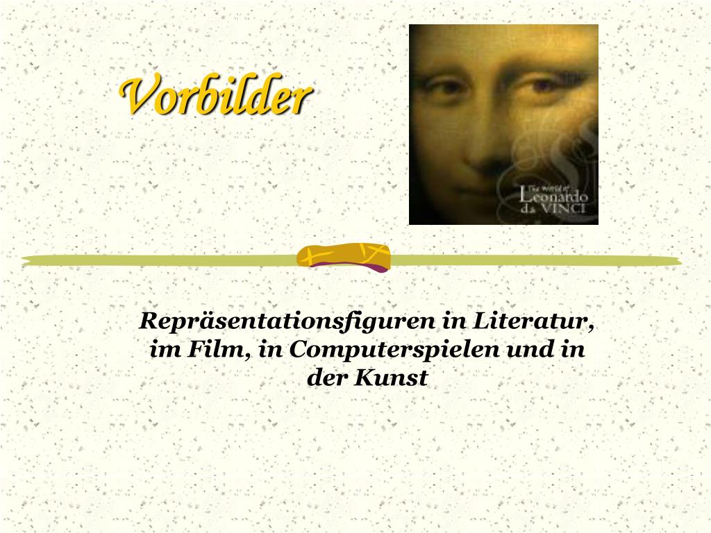 PPT - Vorbilder PowerPoint Presentation, free download - ID:529933