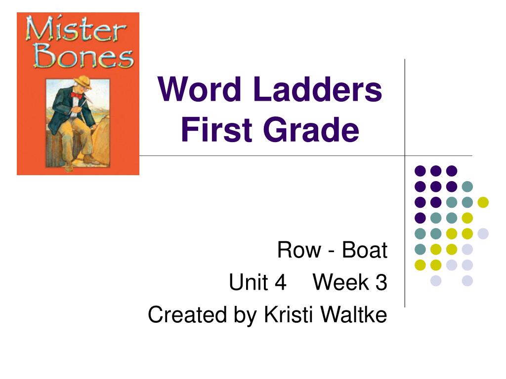 PPT - Word Ladders First Grade PowerPoint Presentation, free download ...