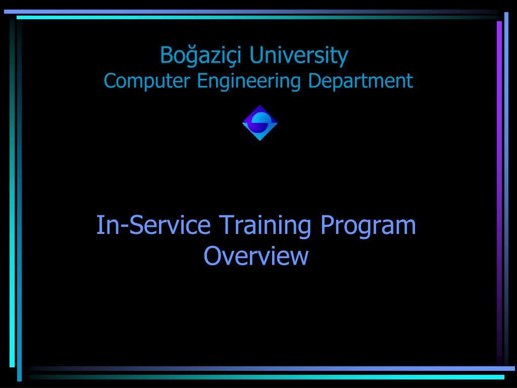 PPT - In-Service Training Program Overview PowerPoint Presentation ...