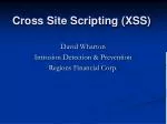 PPT - Cross-Site Scripting Attack (XSS) PowerPoint Presentation, free ...