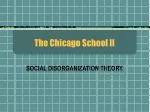 PPT - Social Disorganization Theory PowerPoint Presentation, free ...