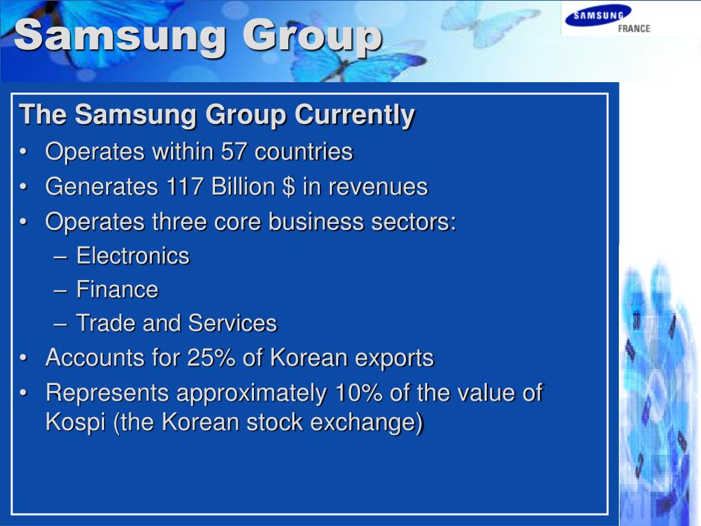PPT - Samsung Group PowerPoint Presentation, free download - ID:531131