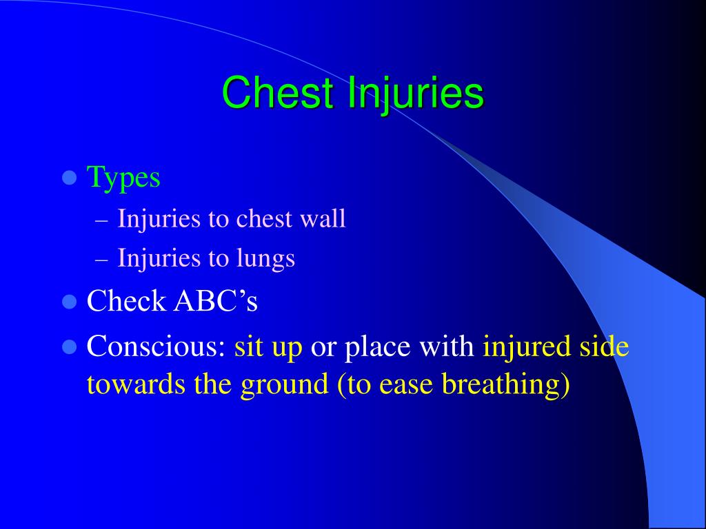 PPT - Chest Injuries PowerPoint Presentation, free download - ID:531745
