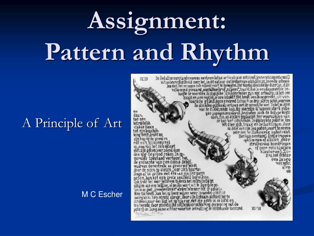 PPT - Assignment: Pattern and Rhythm PowerPoint Presentation, free ...