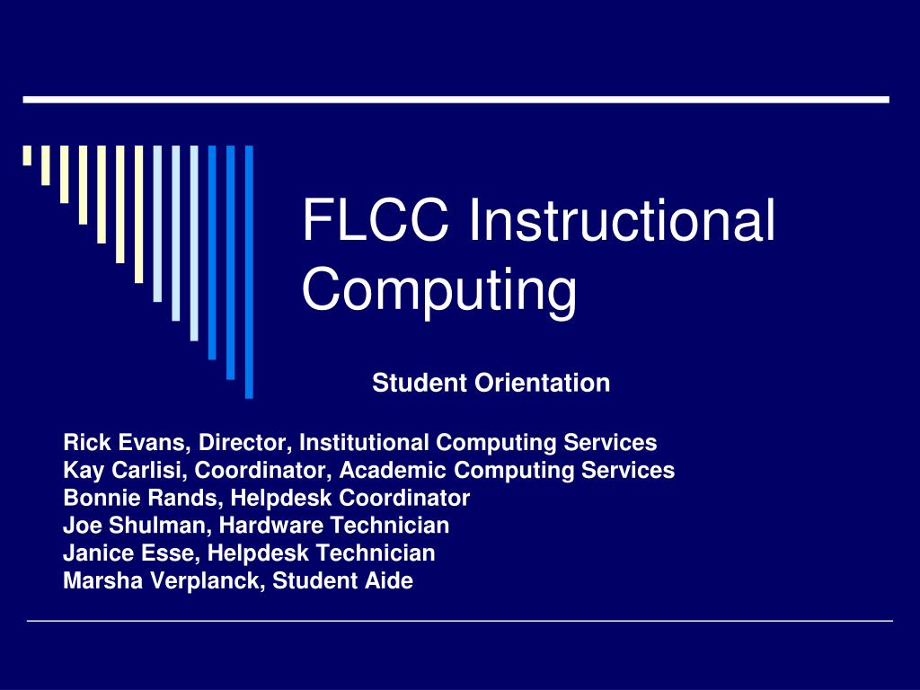 PPT - FLCC Instructional Computing PowerPoint Presentation, free ...