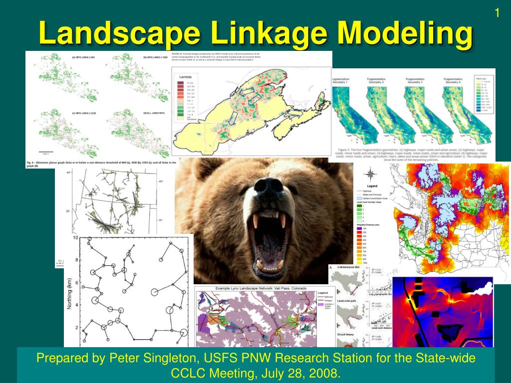 PPT - Landscape Linkage Modeling PowerPoint Presentation, free download ...