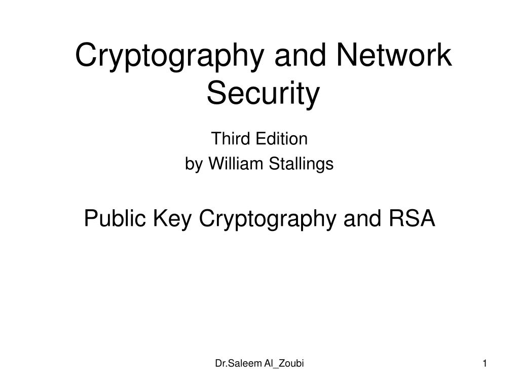 PPT - Cryptography and Network Security PowerPoint Presentation, free ...