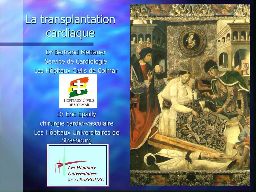 PPT - La transplantation cardiaque PowerPoint Presentation, free ...