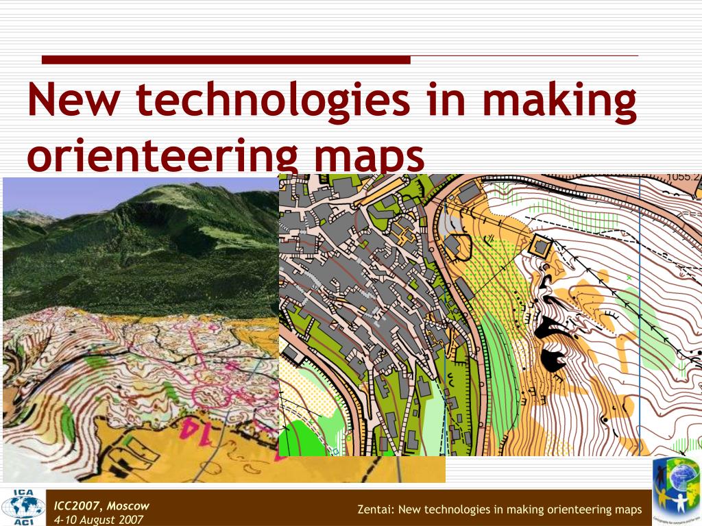 PPT - New technologies in making orienteering maps PowerPoint ...