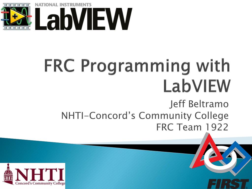 PPT - FRC Programming with LabVIEW PowerPoint Presentation, free ... PPT - FRC Programming with LabVIEW PowerPoint Presentation, free ...
