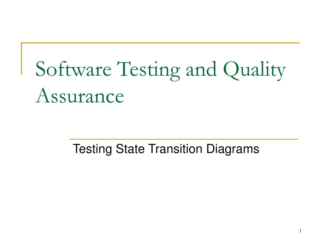 PPT - Software Testing and Quality Assurance PowerPoint Presentation ...