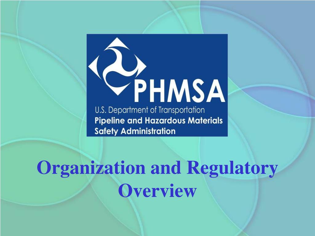 PPT - Organization and Regulatory Overview PowerPoint Presentation ...