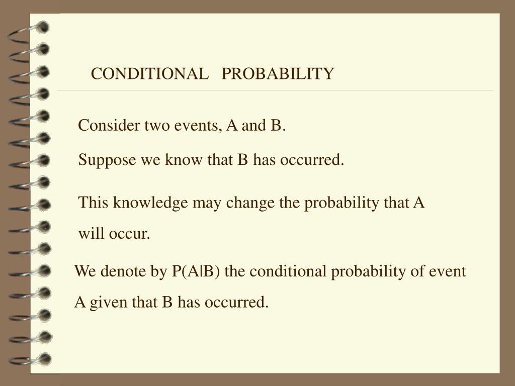 PPT - CONDITIONAL PROBABILITY PowerPoint Presentation, free download ...