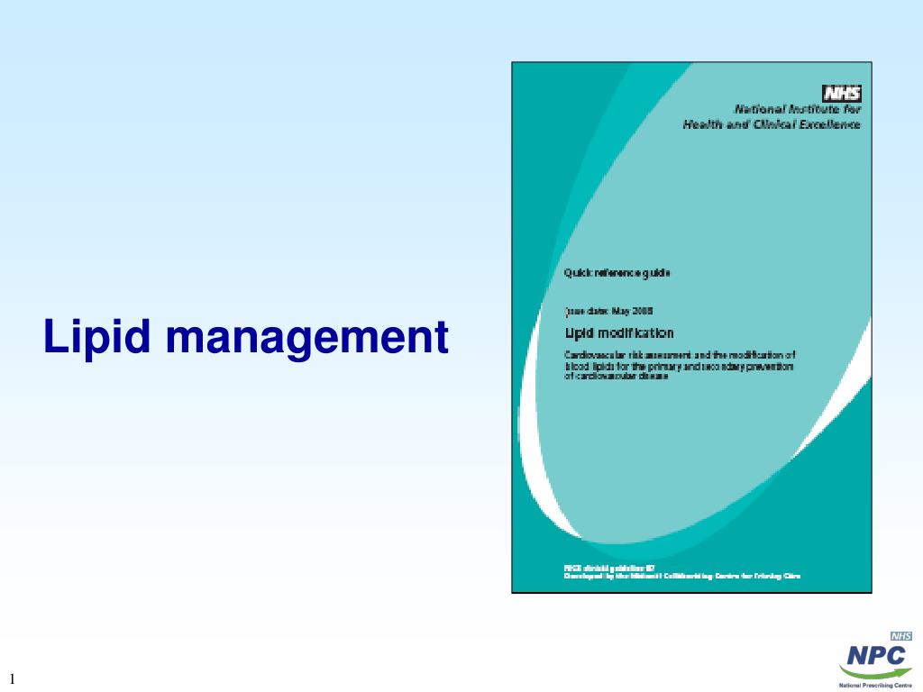 PPT - Lipid management PowerPoint Presentation, free download - ID:547810