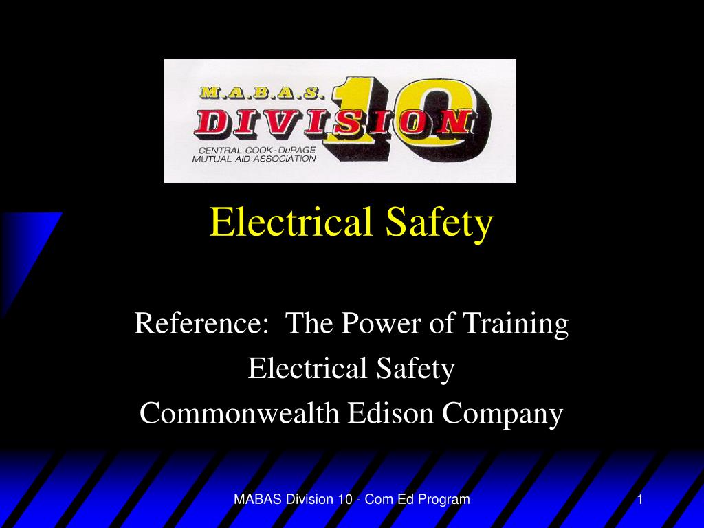 PPT - Electrical Safety PowerPoint Presentation, free download - ID:550355