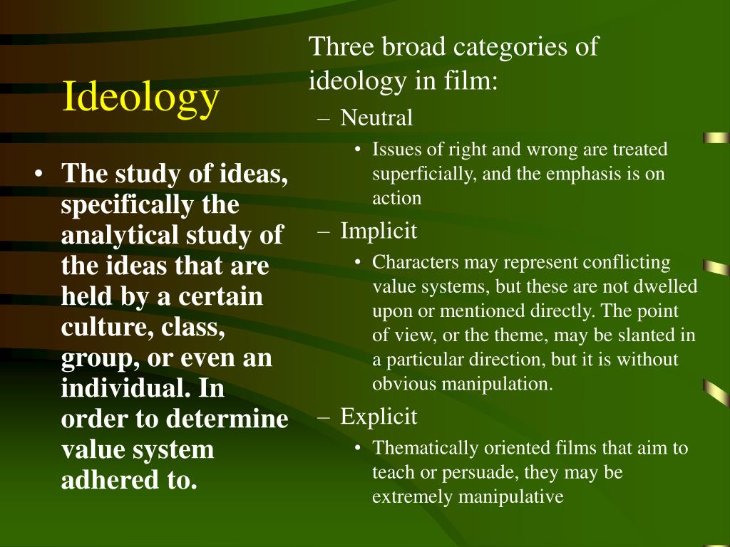 PPT - Ideology PowerPoint Presentation, free download - ID:552618