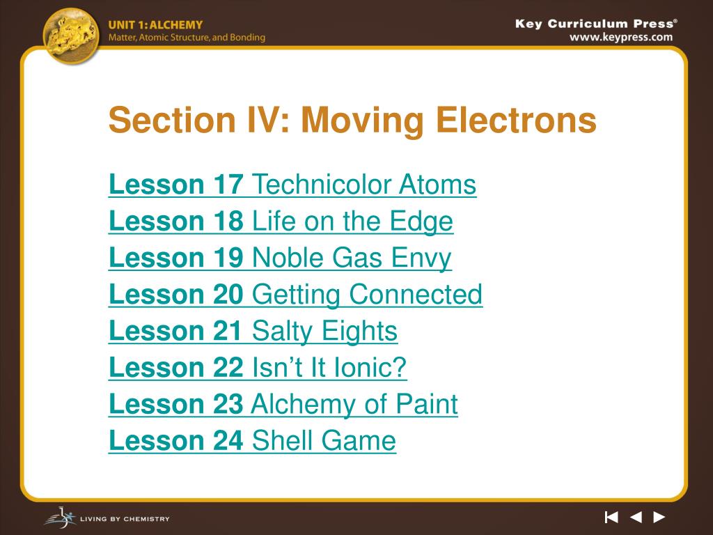 PPT - Section IV: Moving Electrons PowerPoint Presentation, free ...