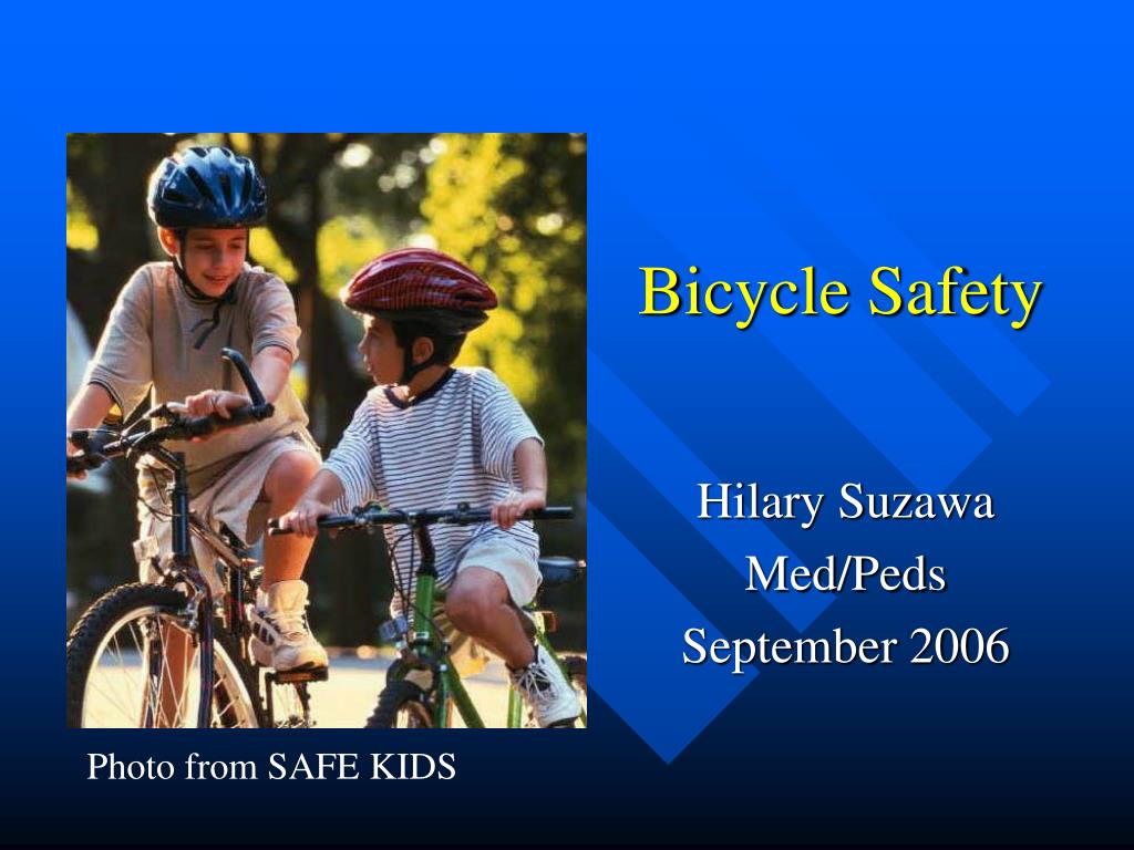 PPT - Bicycle Safety PowerPoint Presentation, free download - ID:554083