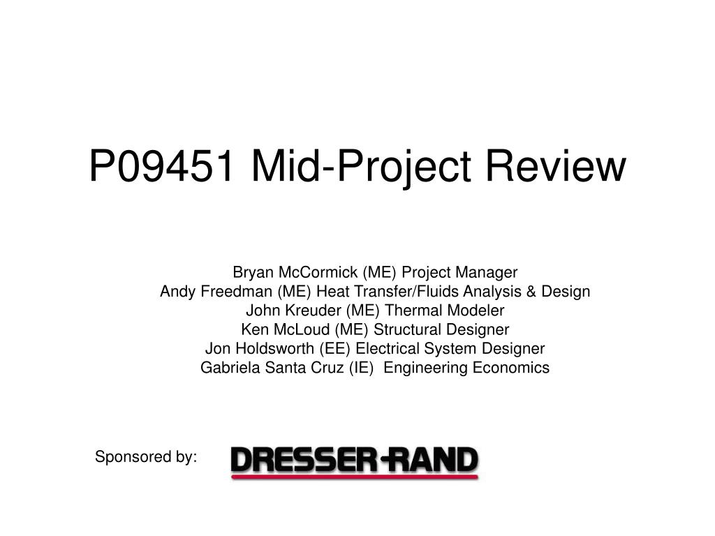 PPT - P09451 Mid-Project Review PowerPoint Presentation, free download ...