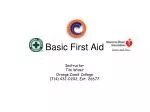 PPT - PERFORM BASIC FIRST AID PROCEDURES PowerPoint Presentation, free ...