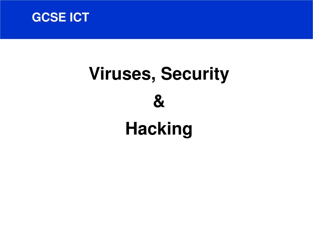 PPT - GCSE ICT PowerPoint Presentation, free download - ID:559065