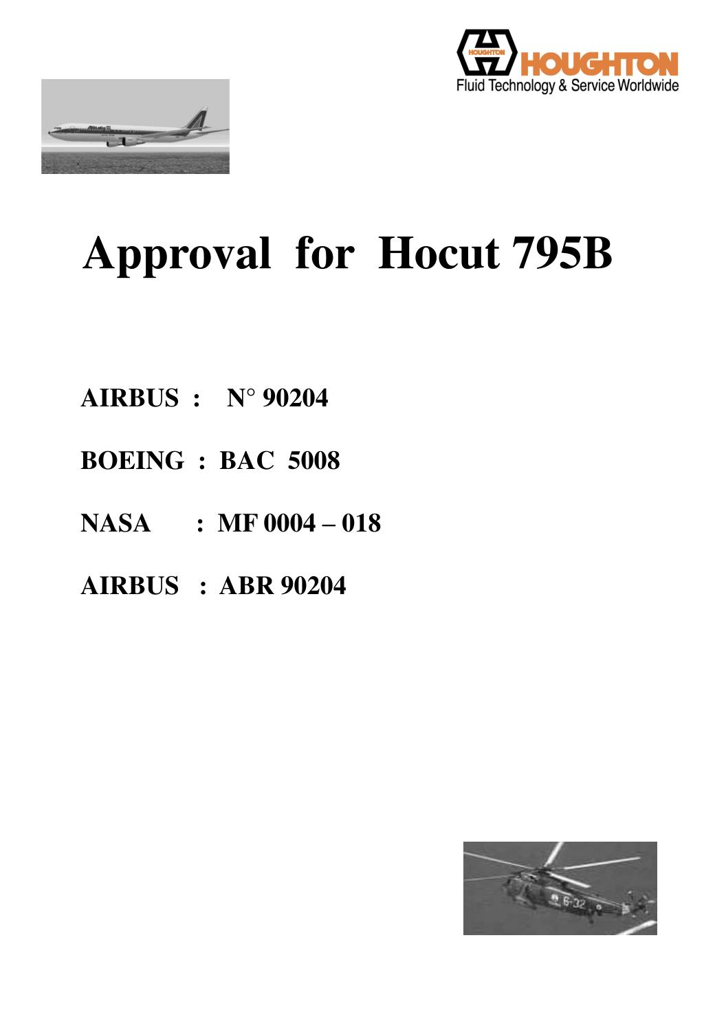 PPT - Approval for Hocut 795B PowerPoint Presentation, free download ...