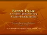 PPT - Kepner-Tregoe Methodology PowerPoint Presentation, free download ...