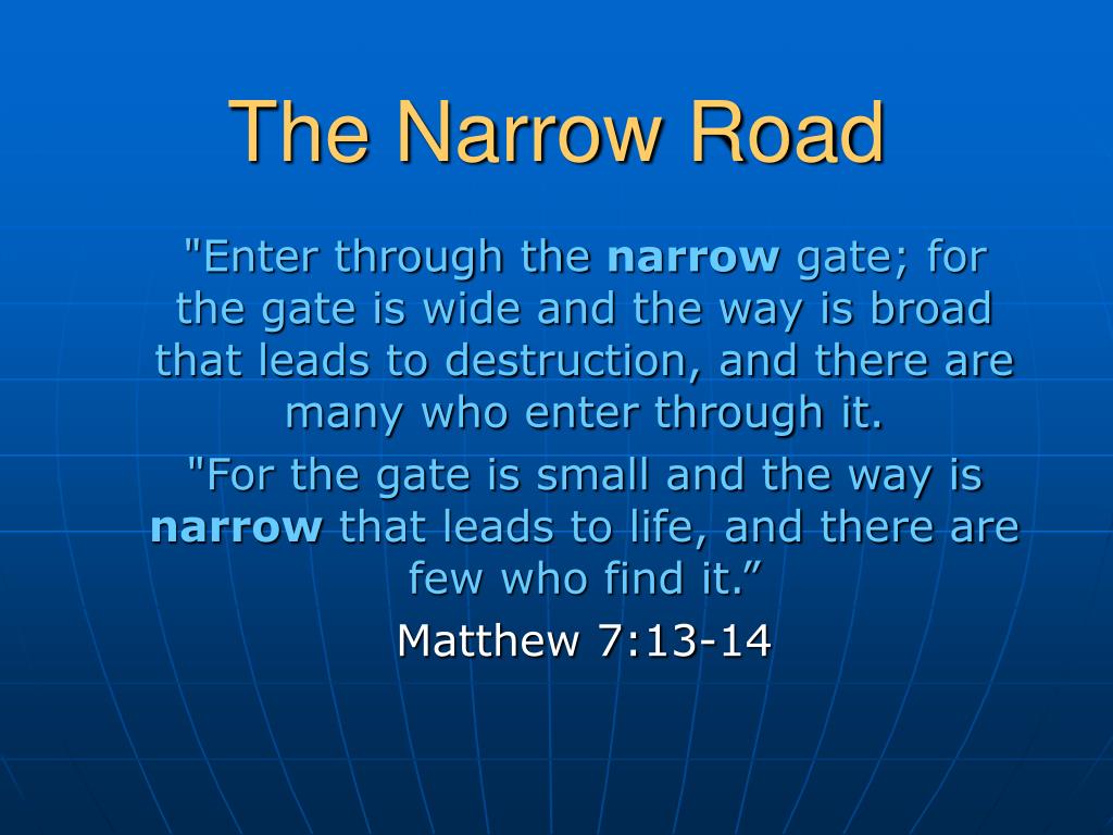 PPT - The Narrow Road PowerPoint Presentation, free download - ID:562975