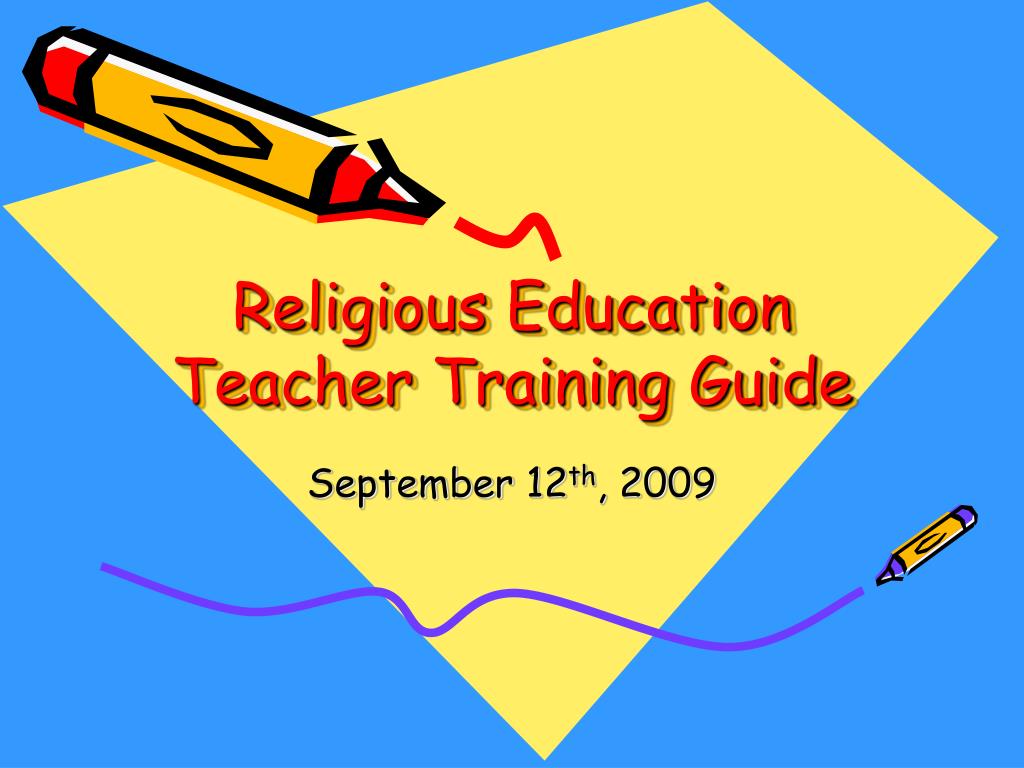 PPT - Religious Education Teacher Training Guide PowerPoint ...