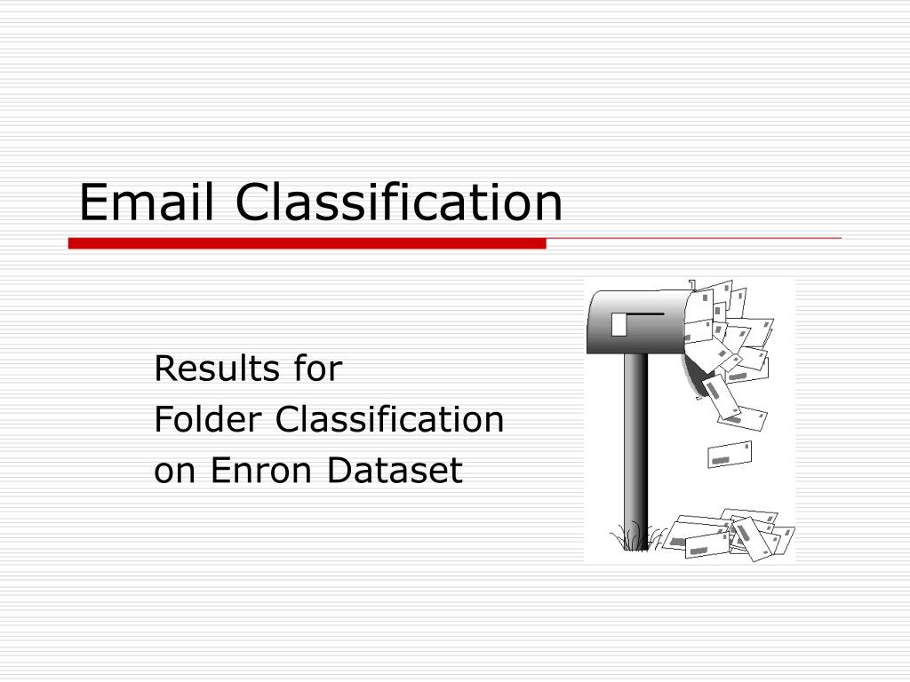 PPT - Email Classification PowerPoint Presentation, free download - ID ...