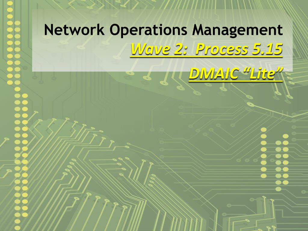 PPT - Network Operations Management PowerPoint Presentation, free ...