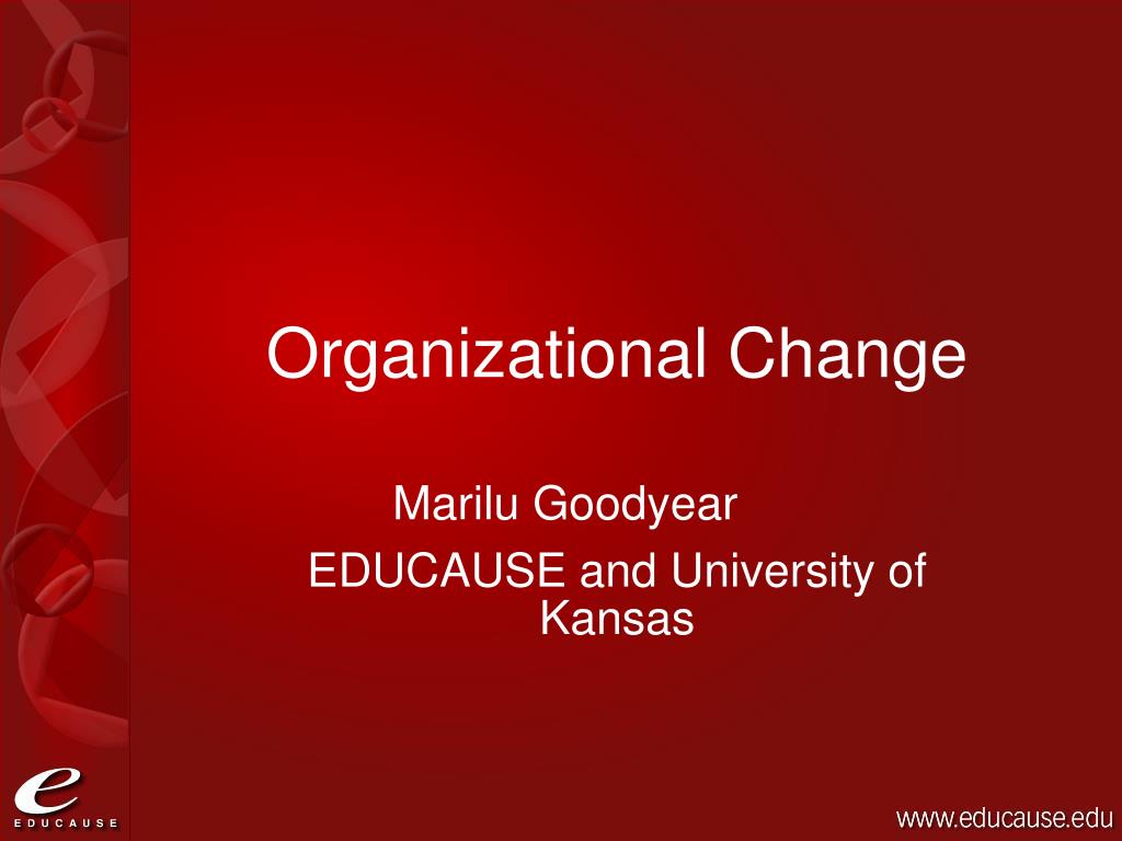 PPT - Organizational Change PowerPoint Presentation, free download - ID ...