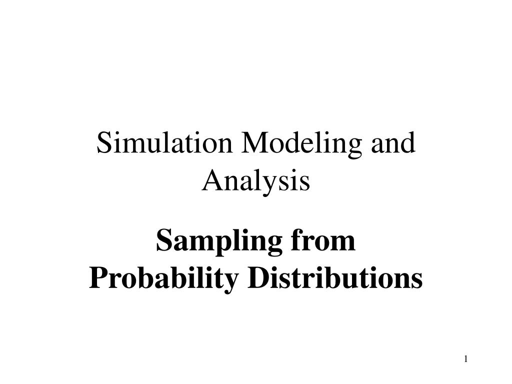 PPT - Simulation Modeling and Analysis PowerPoint Presentation, free ...