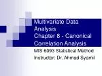 PPT - Multivariate Data Analysis Chapter 1 - Introduction PowerPoint Presentation - ID:6184004