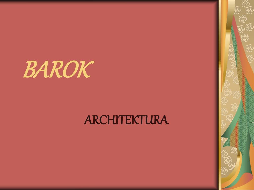 PPT - BAROK PowerPoint Presentation, free download - ID:569540