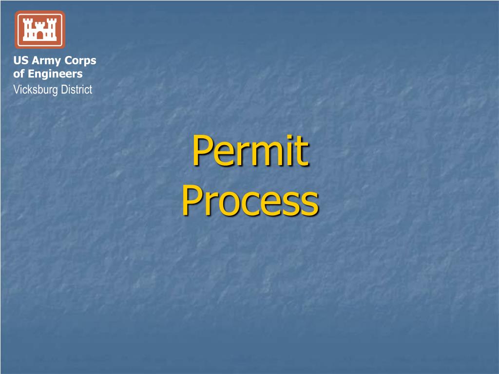 PPT - Permit Process PowerPoint Presentation, free download - ID:570125