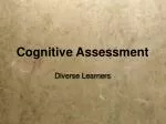 PPT - Understanding the WISC-IV Cognitive Assessment PowerPoint ...