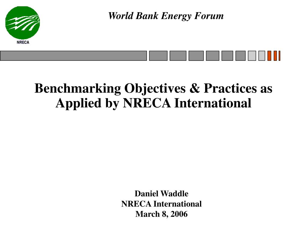 PPT - Benchmarking Objectives & Practices as Applied by NRECA ...