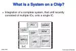 PPT - System-on-a-Chip (SoC) PowerPoint Presentation, free download ...