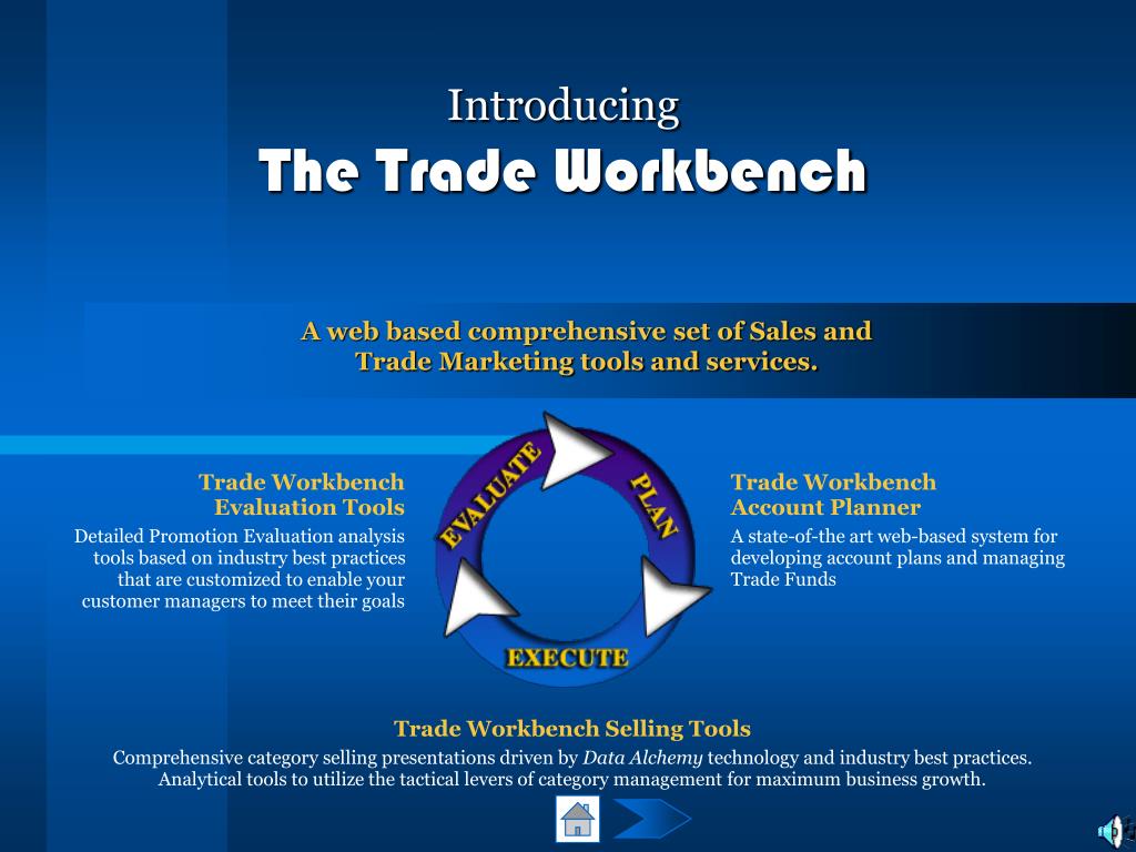 PPT - Introducing The Trade Workbench PowerPoint Presentation, free ...