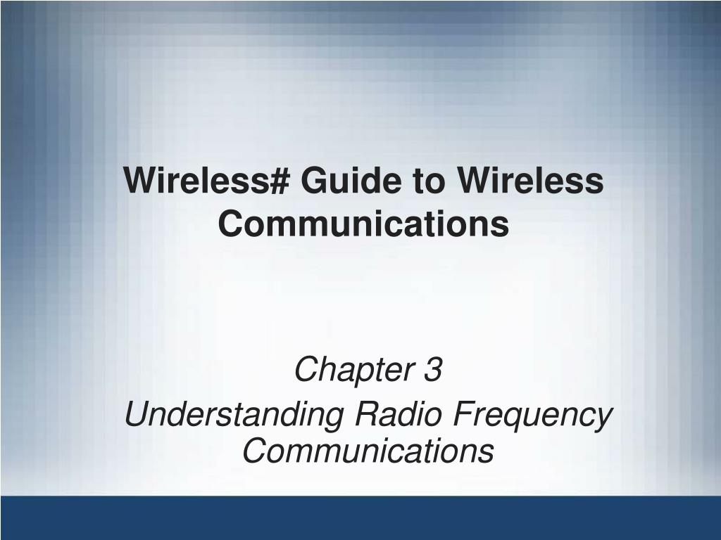 PPT - Wireless# Guide to Wireless Communications PowerPoint ...